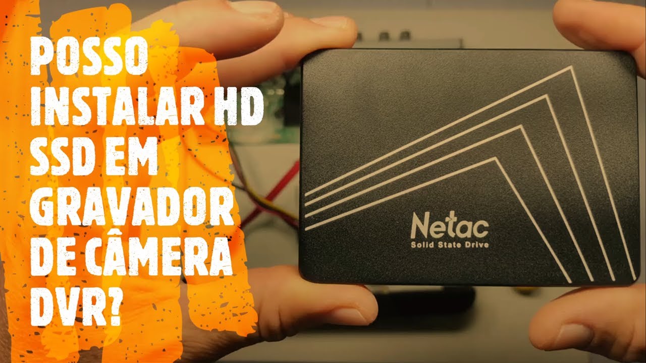 Como instalar HD SSD em gravador DVR? - YouTube