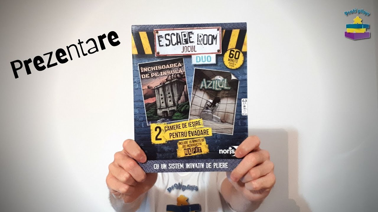 Cum se joaca Escape Room jocul Duo (RO) [No Spoilers][Board game #137 ...