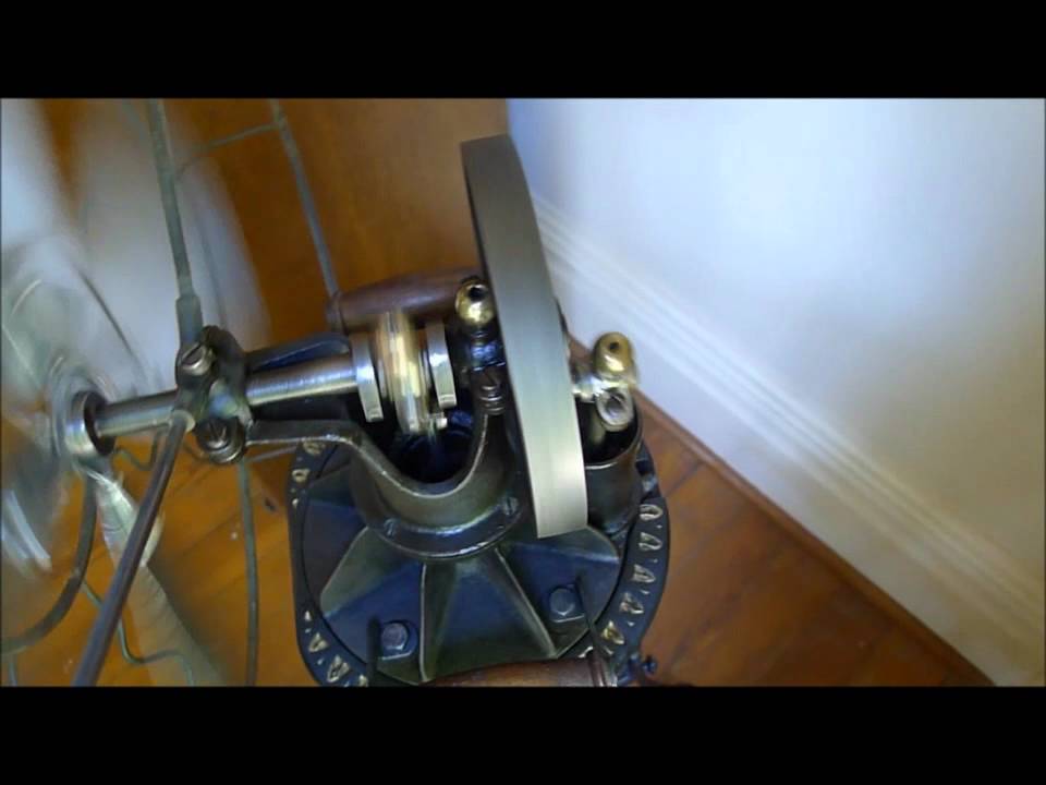 Jost Hot air fan (stirling engine) - YouTube