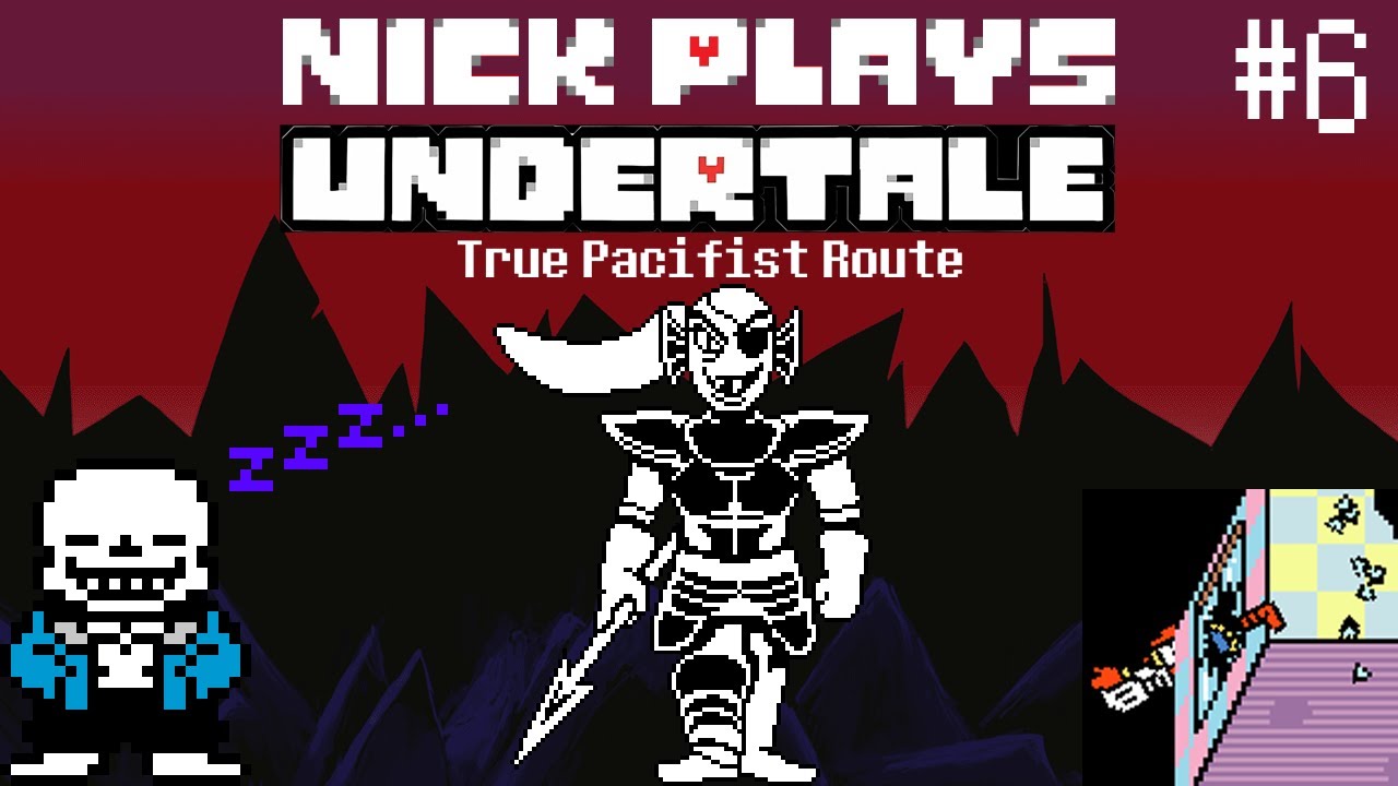 Undyne attacks! - Undertale True Pacifist Route (Episode 6) - YouTube