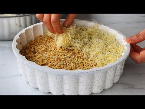 ŞEKLİ ŞAHANE‼️MÜKEMMEL ÇITIR ÇITIR 🔝 EFSANE BİR KADAYIF TATLISI YAPIN TÜM ÖVGÜLERİ ALIN 🏆