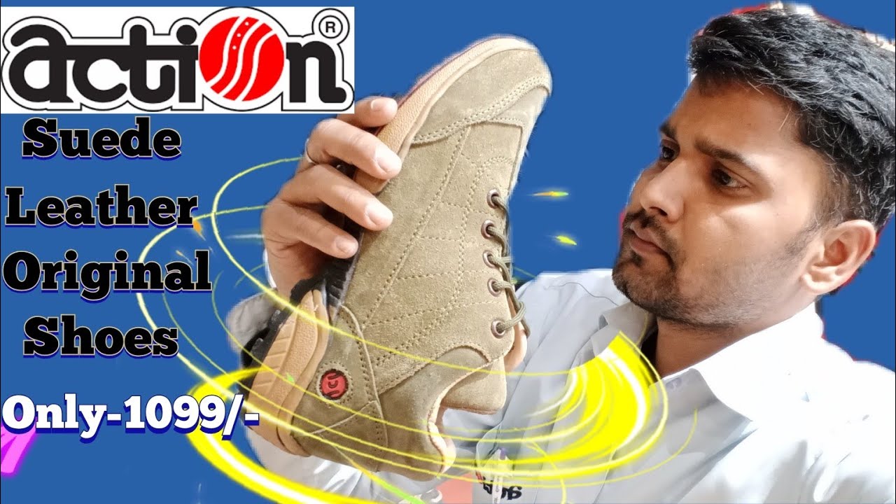 Action Boot Shoes Real Leather!Action Footwears - YouTube