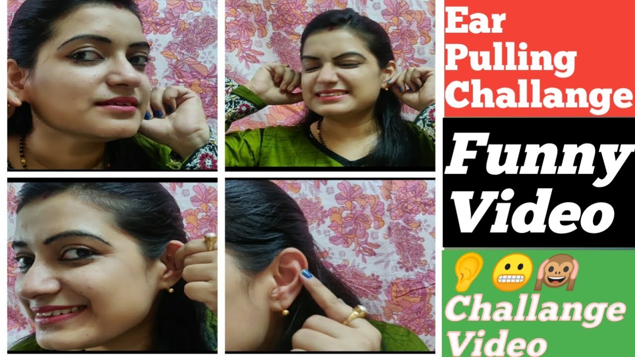Ear Pulling Challenge || Ear pulling and twisting challenge || very ...
