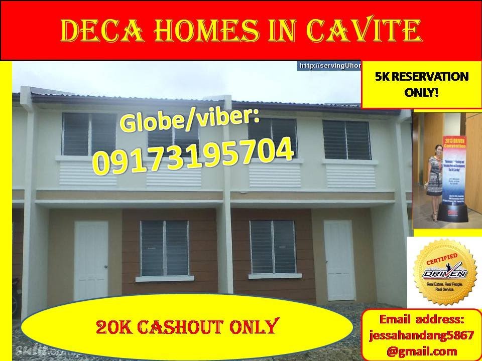 Rent to Own House and lot in Cavite Deca Homes 20K Cashdown Lipat Agad ...