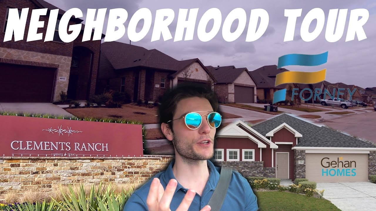 Clements Ranch | Neighborhood Tour | Gehan 'Kimbell' Home Tour | Under ...