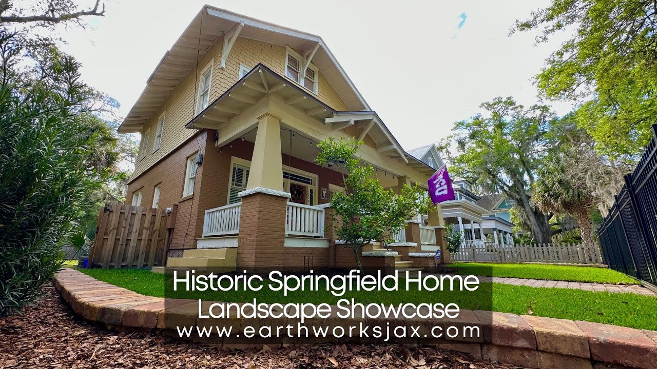 Downtown Springfield Resident's Re-Landscaping Showcase - YouTube