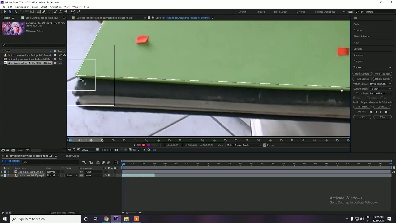 Tracking in After Effects | Artistic CGI | Full HD - YouTube