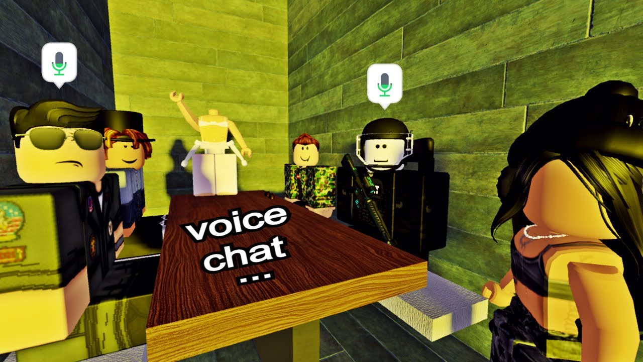 USING VOICE CHAT IN A ROBLOX RESTAURANT GAME... - YouTube