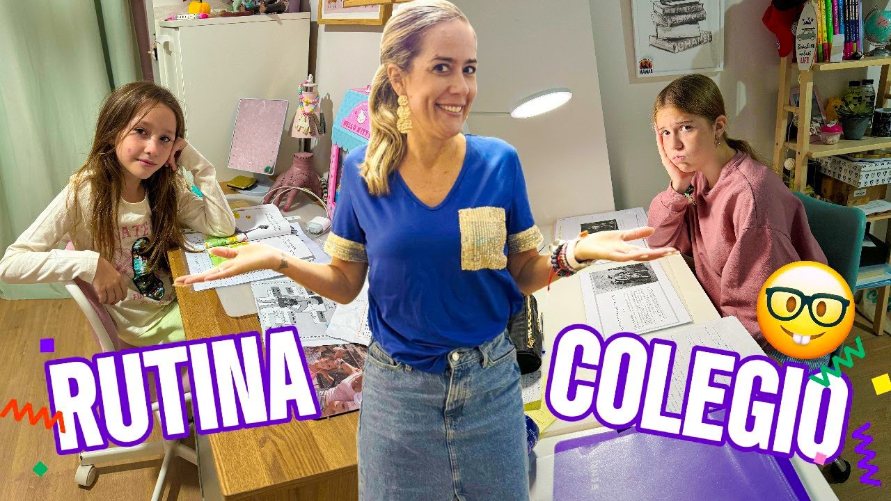 RUTINA DE TARDE DESPUES DEL COLEGIO CON DANIELA GO Y MARTINA / Doble ...