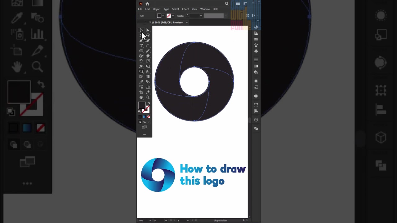 Draw Circle Logo