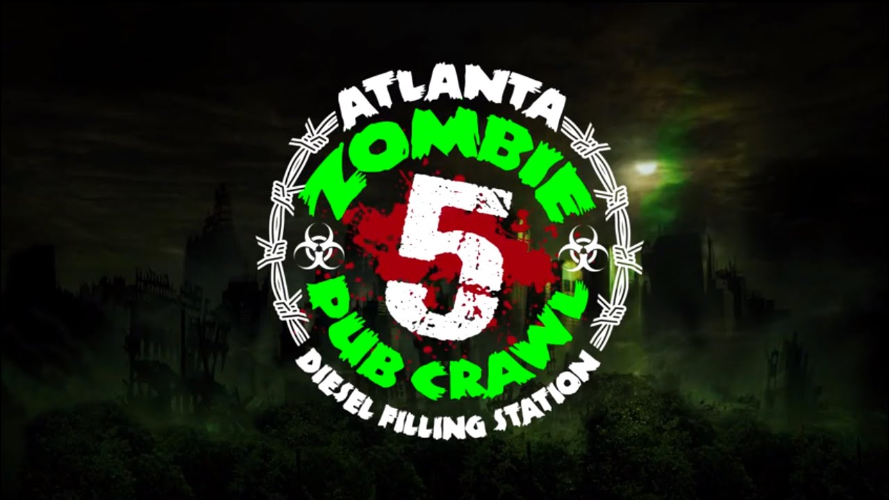 Atlanta Zombie Pub Crawl 2014 - YouTube