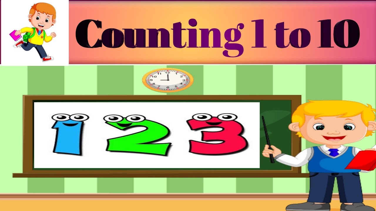 Numbers for kids 123| Counting 1 to 10| 123 for kids| - YouTube