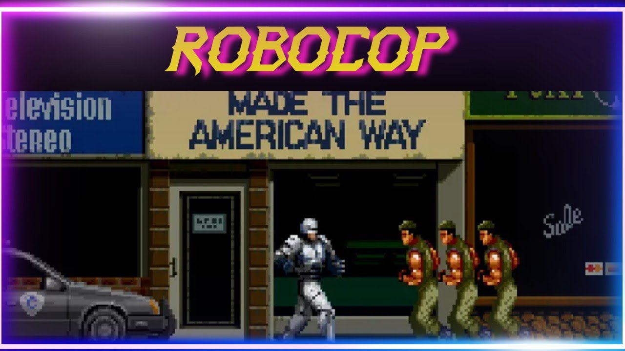 Robocop Arcade Retro Gaming Data East 1988 - YouTube