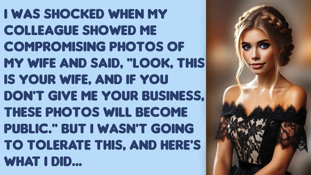 I was shocked when my colleague showed me compromising photos of my ...
