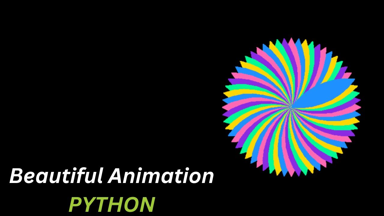 Beautiful Animation Python🐍 Python Pythonprogramming Pythontutorial Coding Programming