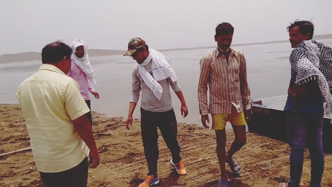 Bathymetry Survey started in Shahjad Dam - YouTube
