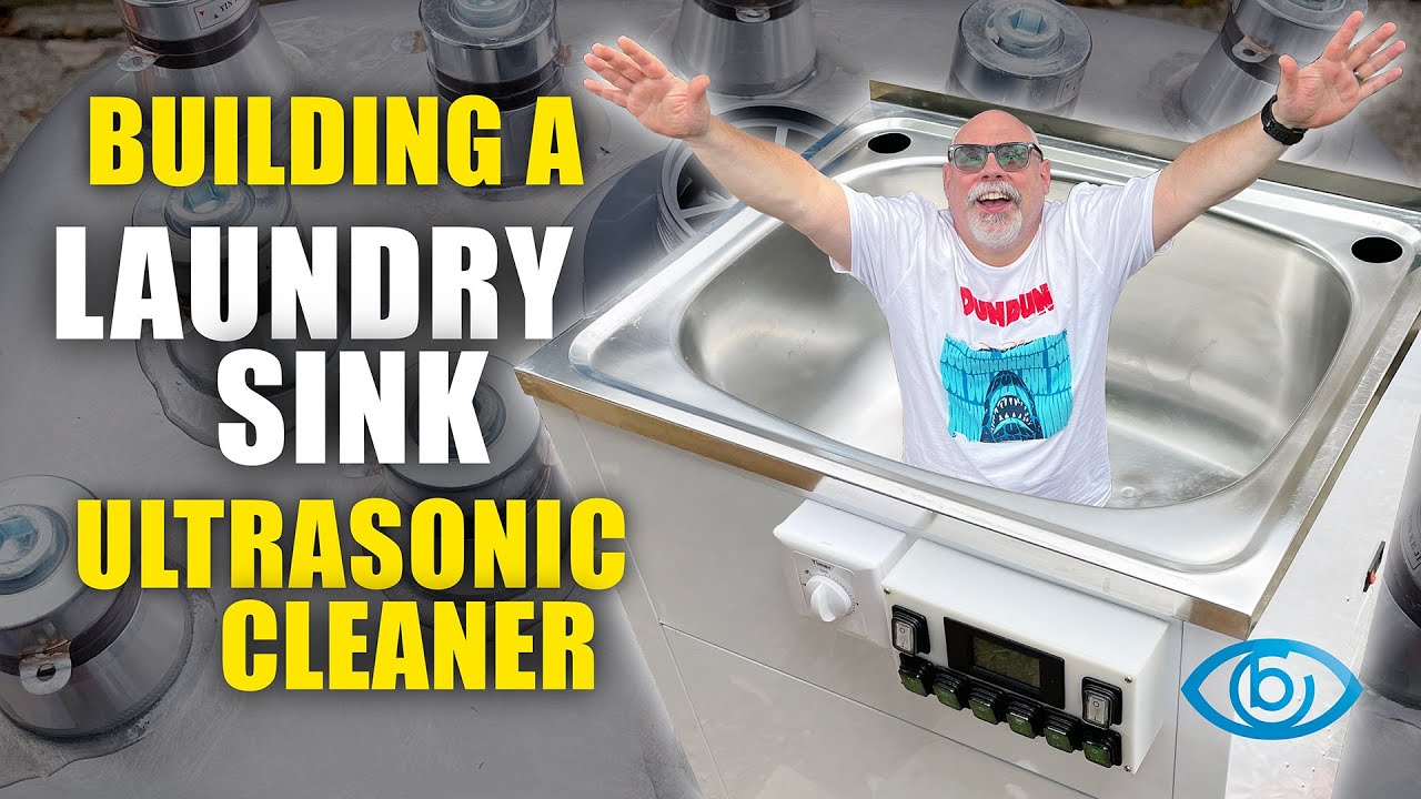 Building a Laundry Sink Ultrasonic Cleaner - YouTube