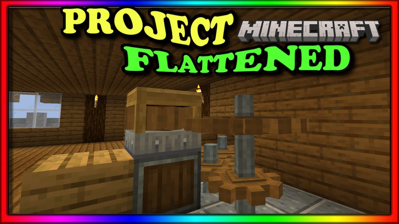 Minecraft: Project Flattened Mod Pack Ep2 " Create and Zombies " - YouTube