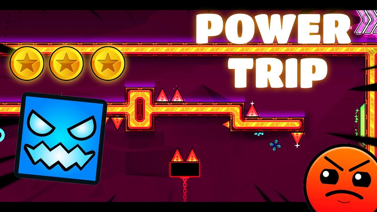 POWER TRIP Completado al 100% en Geometry Dash SUBZERO!!! - YouTube