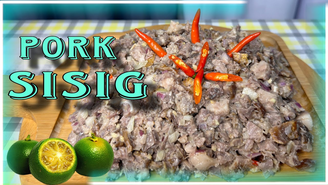 Pork Sisig | How to make an Easy Pork Sisig - YouTube
