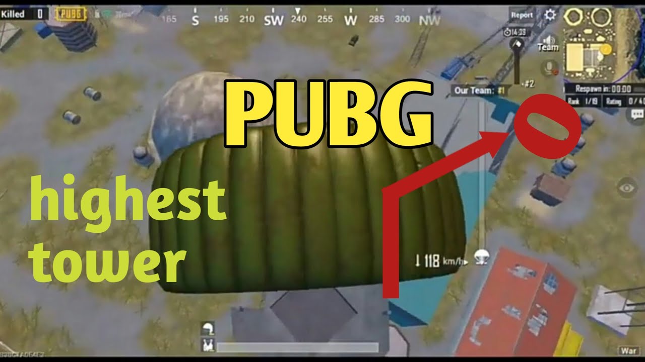 highest tower from PUBG game mobile made MH Game Factory - YouTube