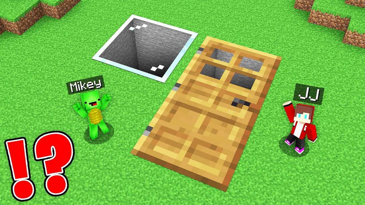 JJ and Mikey Found The BIGGEST HOUSE Underground in Minecraft Maizen! - YouTube