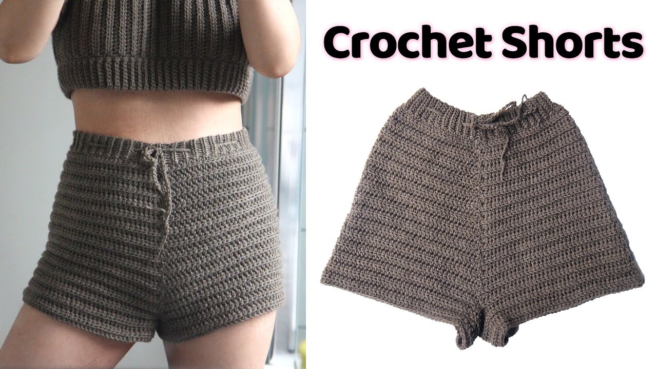 Easy Crochet Shorts - YouTube
