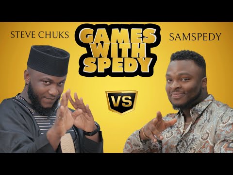 GAMES WITH SPEDY | W/ STEVE CHUKS - YouTube