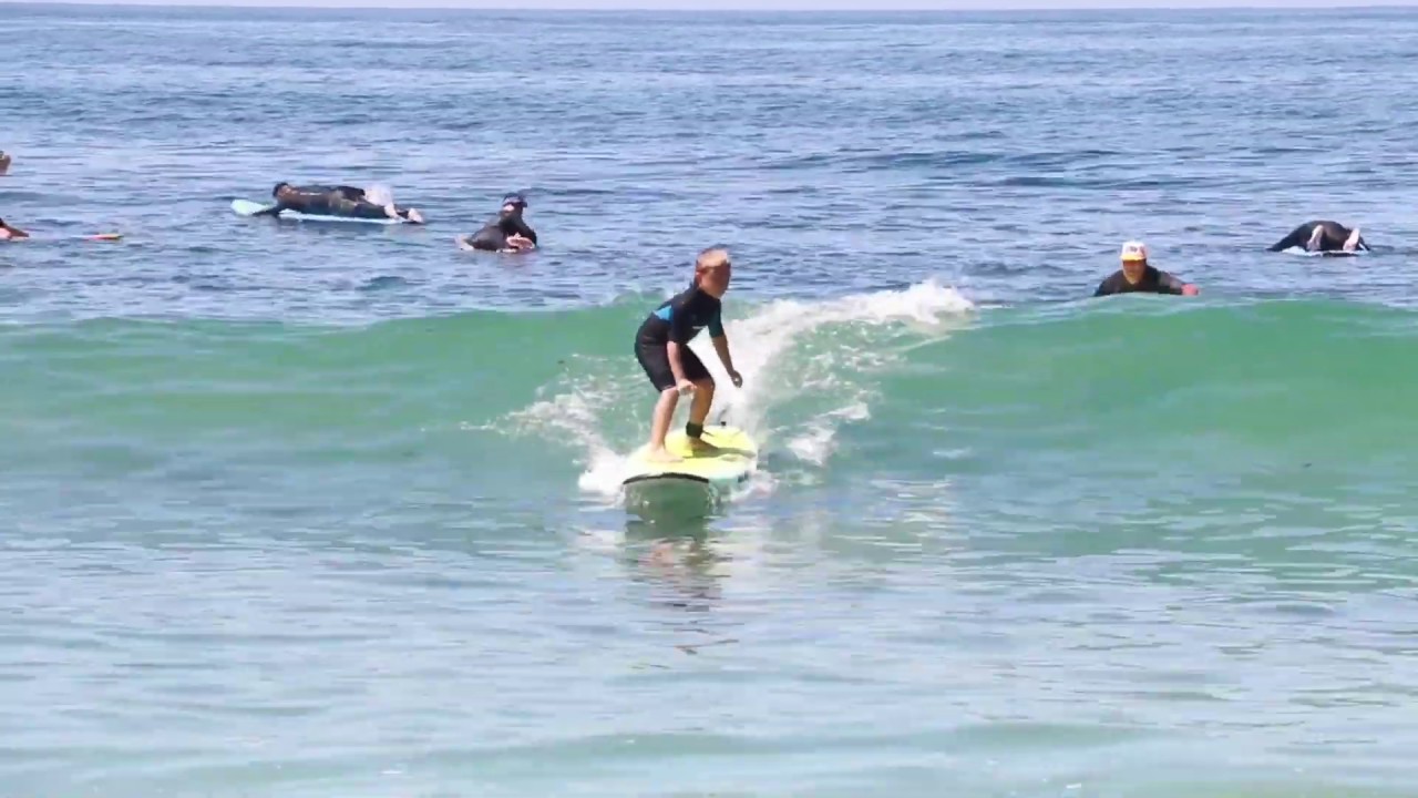 Cooper and Adison’s Surfing Lesson 8-10-19 - YouTube