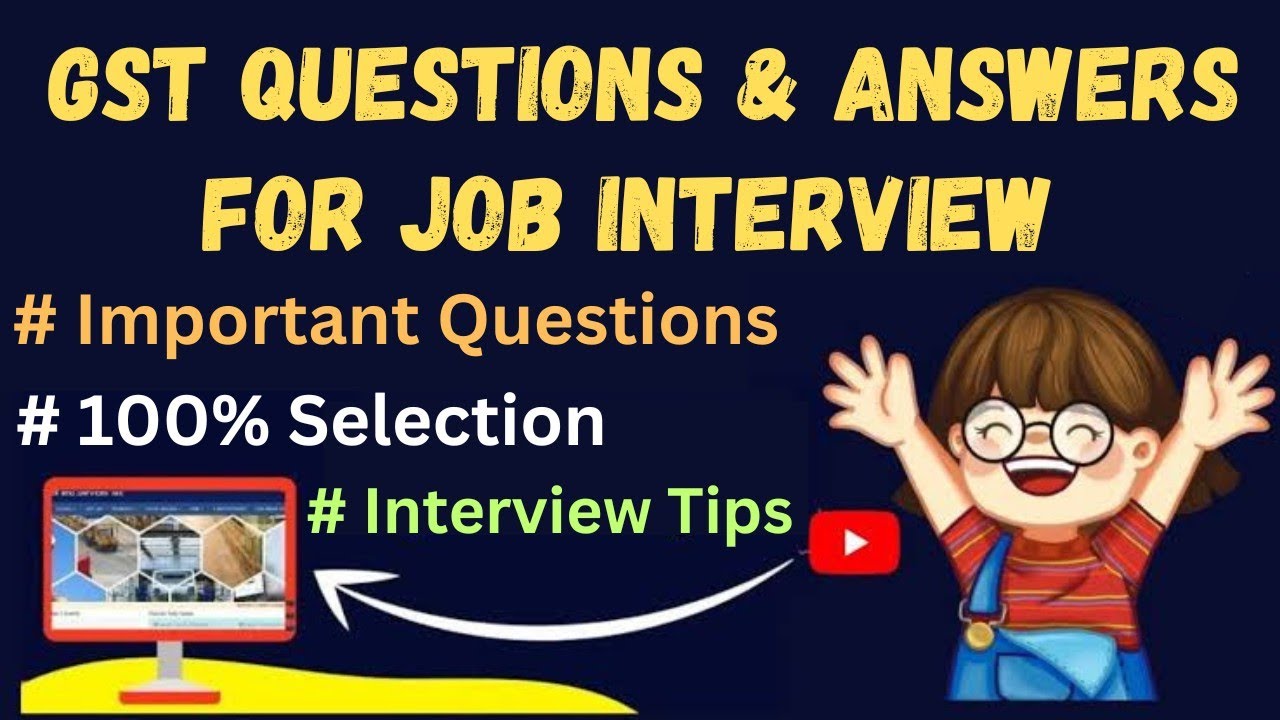 GST Questions and Answers for Job Interview | Accounts Interview की ...