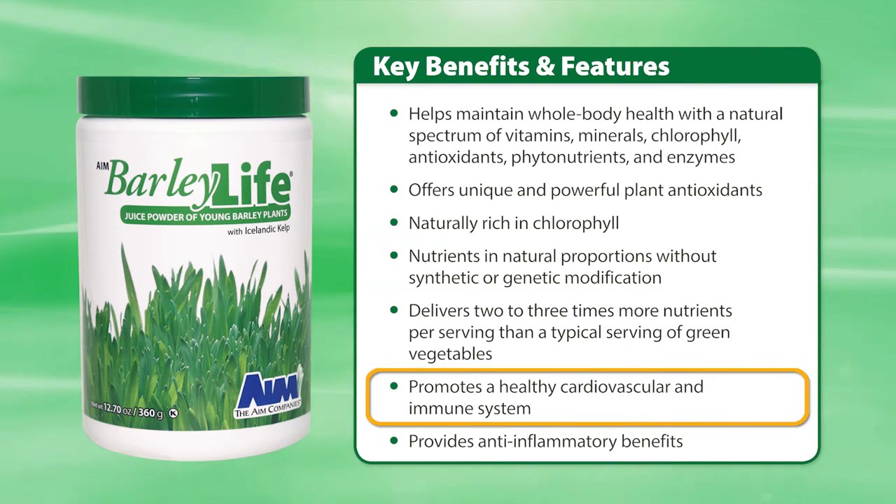 Multivitamin Supplement | BarleyLife: All-in-One Daily Nutrition - YouTube