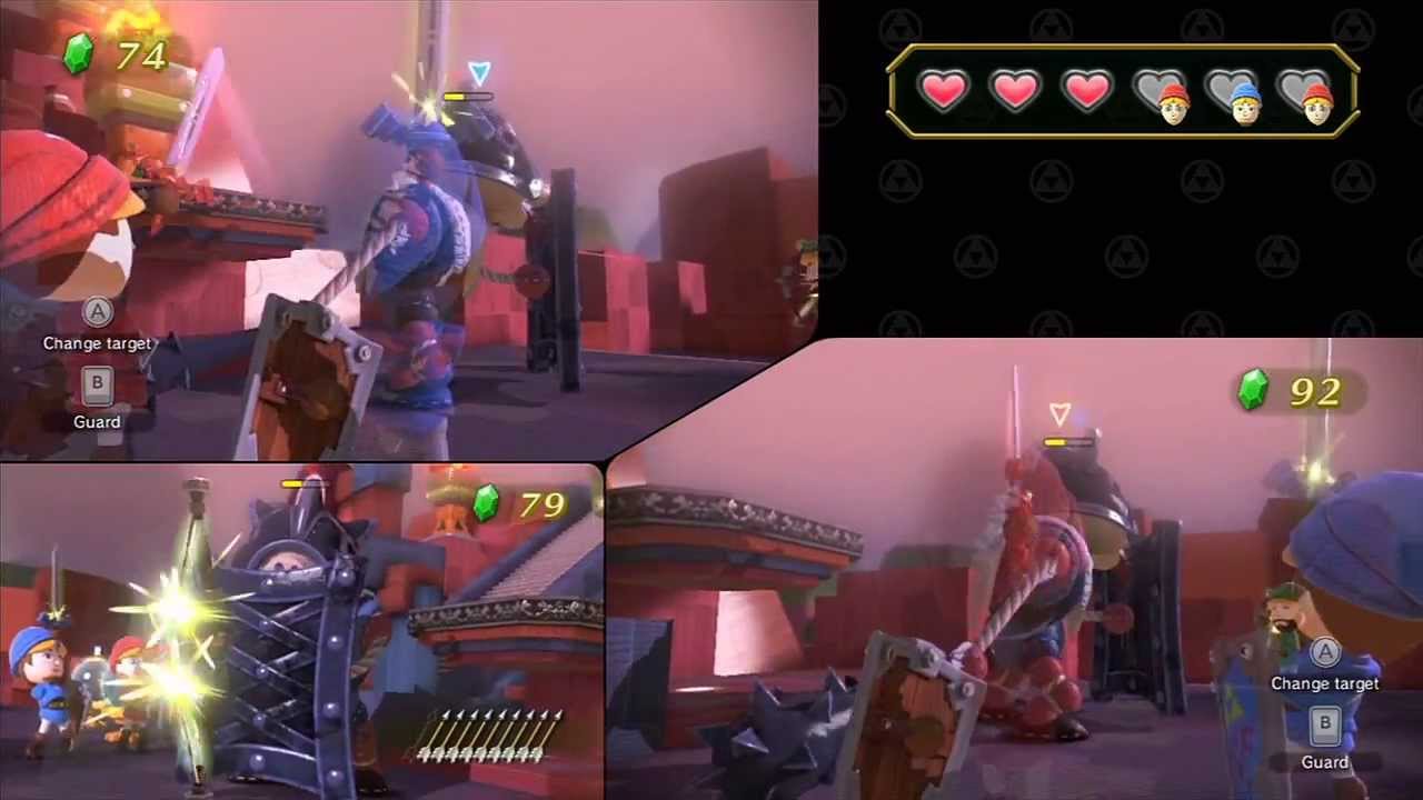 Nintendo Land - Zelda Battle Quest Three-Player Cooperative Playthrough ...