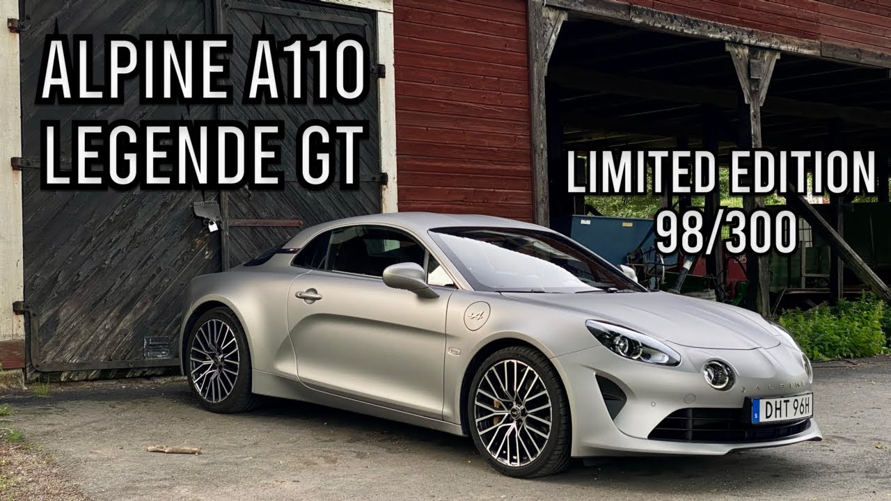 Provkörning: Alpine A110 Légende GT – bättre än Porsche 718? (ENG SUB ...