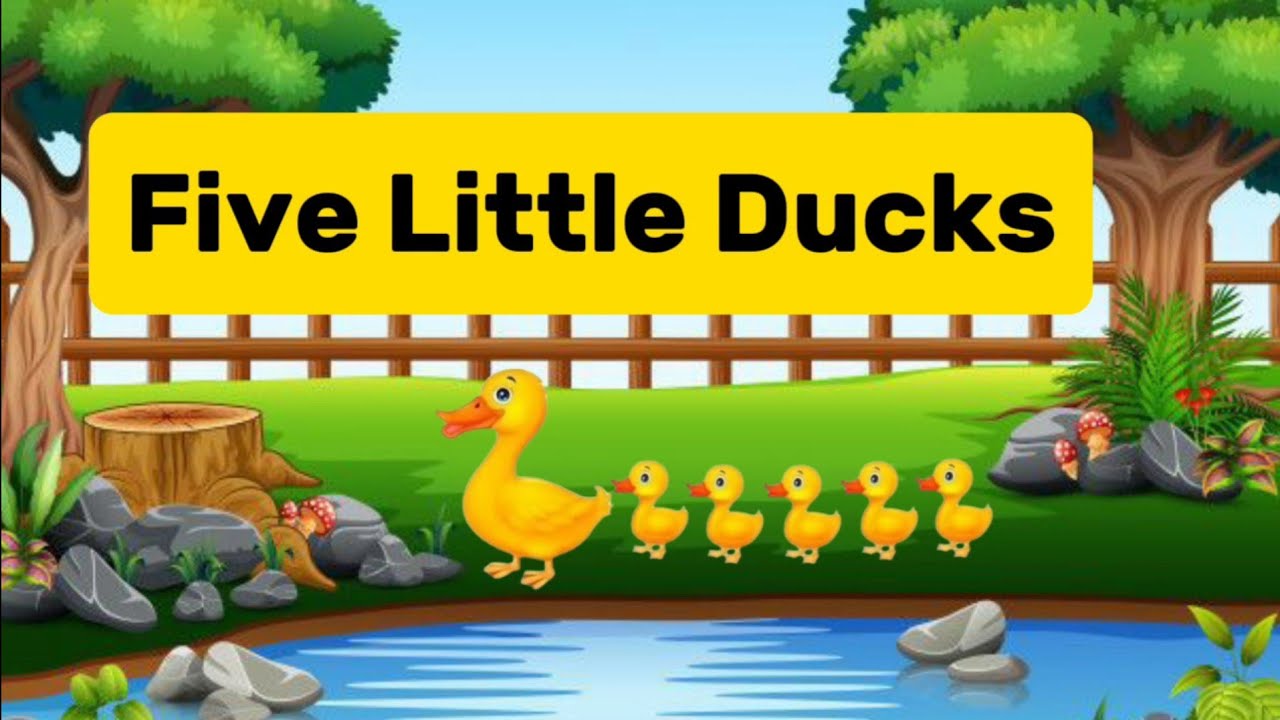 Five Little Ducks | Nursery Rhyme | Kids Poem | Little Wonders | Five ...