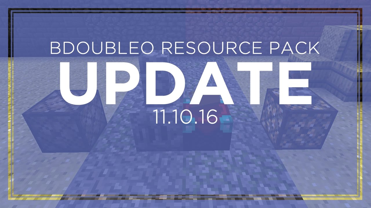 BdoubleO Minecraft Resource Pack Update 1.11 - YouTube