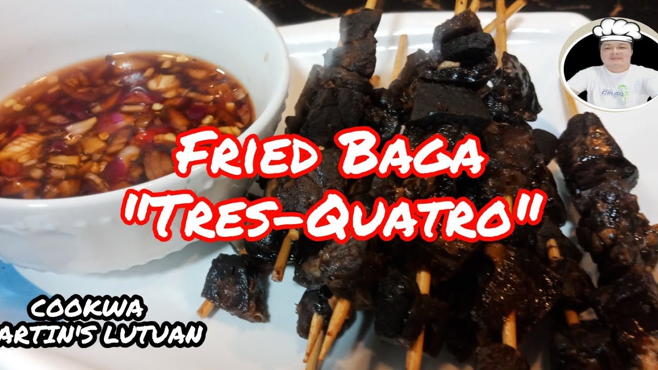 FRIED BAGA-TRES- QUATRO-How to cook? - YouTube