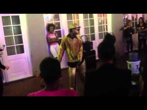GoldMan dancing in New Orleans - YouTube