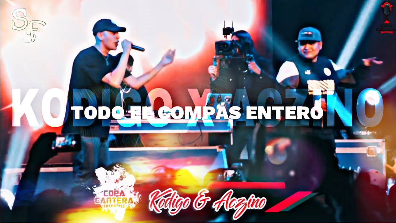KODIGO REGRESA SUBTITULADO 🔥 | FREESTYLE DE KODIGO Y ACZINO | COPA ...