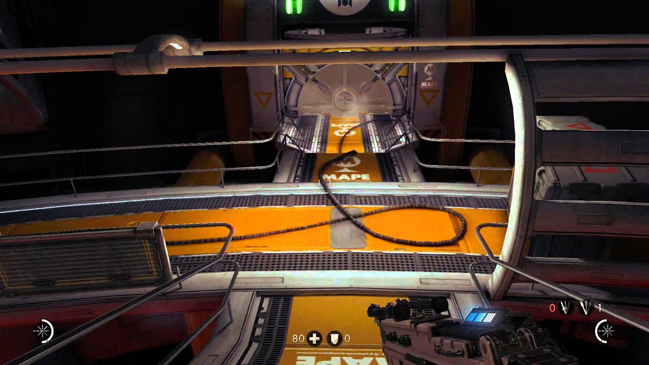 Wolfenstein: The New Order - Lunar Base: Command Module Ambush Sequence ...