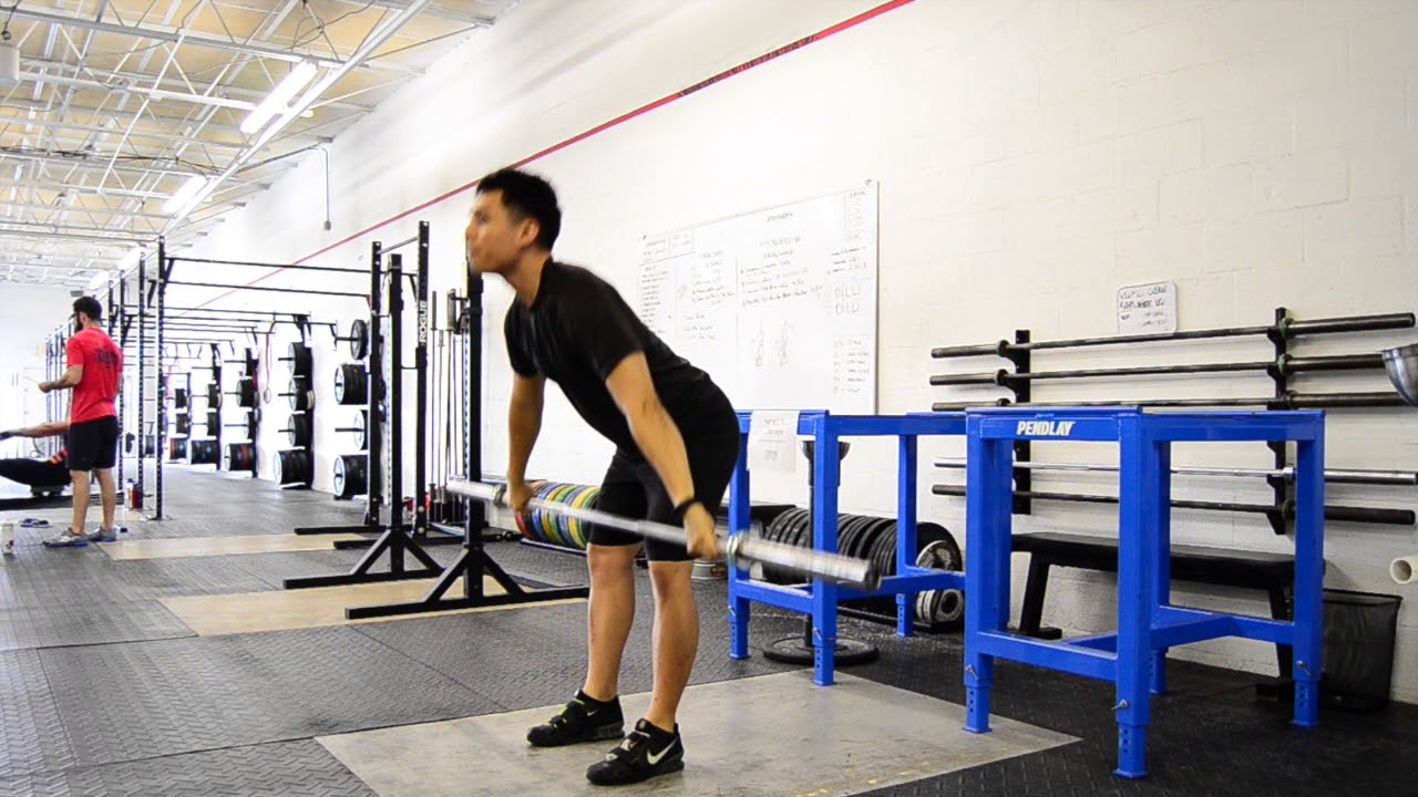 Snatch RDL to Muscle Snatch // Exercise Demonstration for Olympic ...