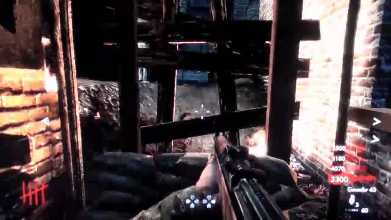 Call of Duty WaW "Der Reise" zombies gameplay. Part 1/2. - YouTube