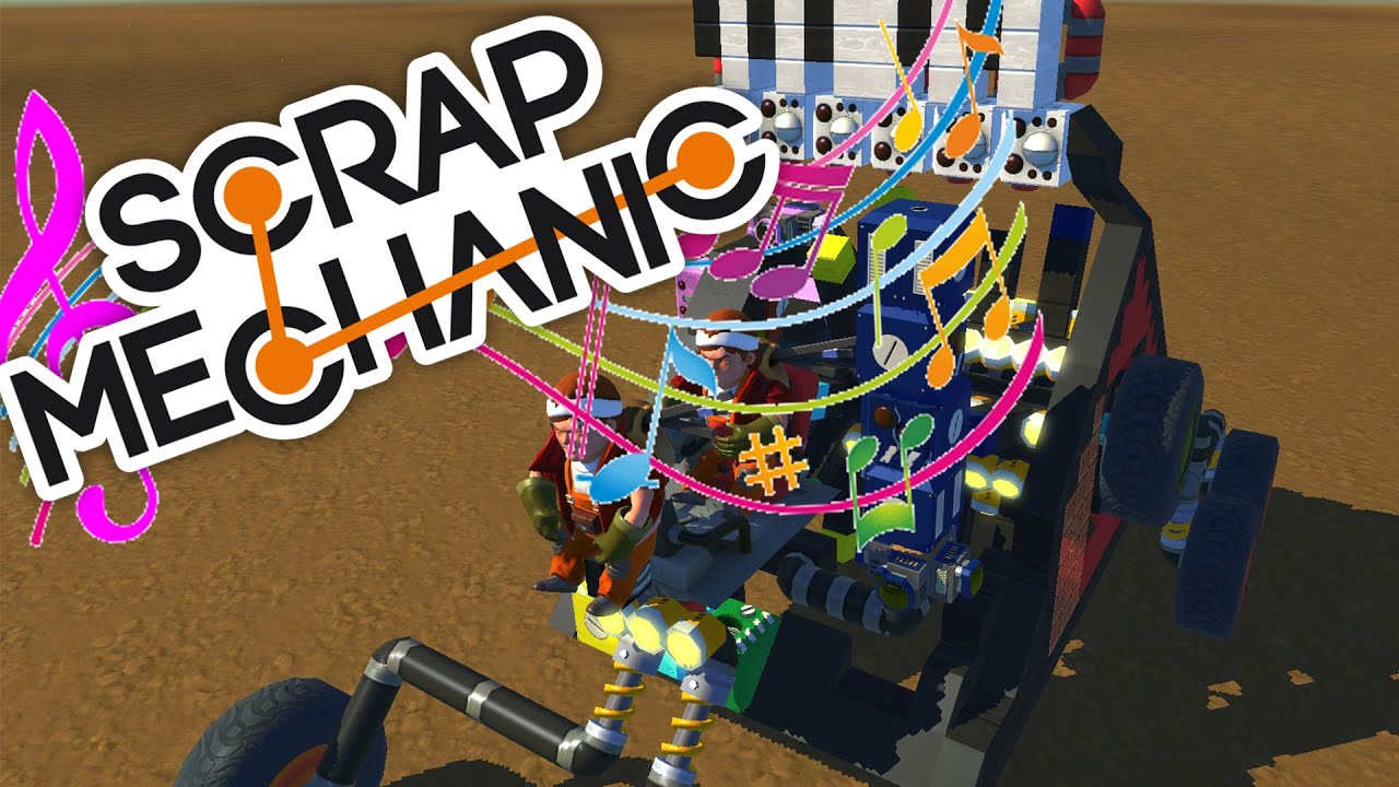 PROJEKTY MUZYCZNYCH KONSTRUKCJI! | SCRAP MECHANIC #109 | GILATHISS ...