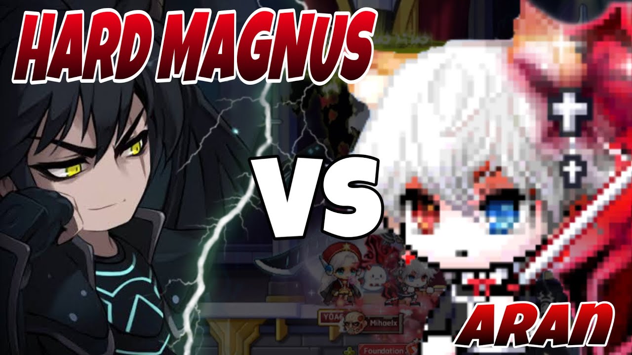 MapleStory M - Hard Magnus | Aran (7/1/2023) - YouTube