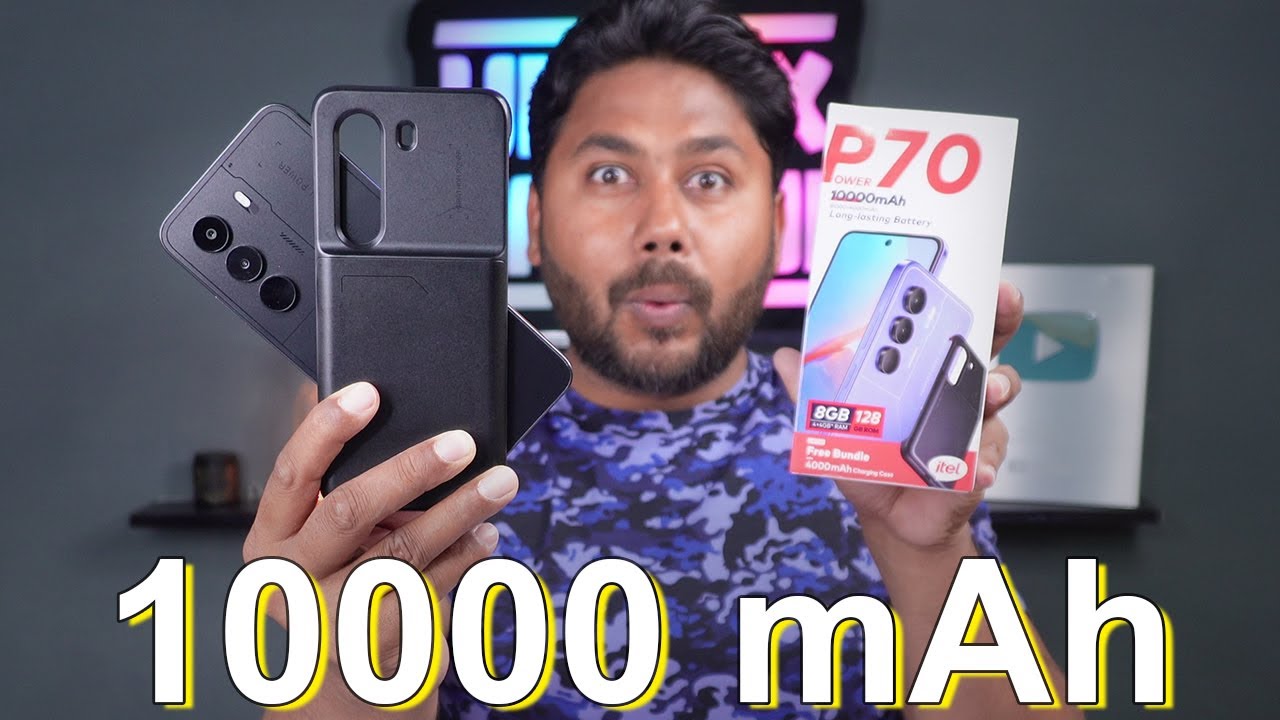 Itel Power 70 Unboxing & Review: Massive 10000mAh Battery! 🔋 | Battery ...