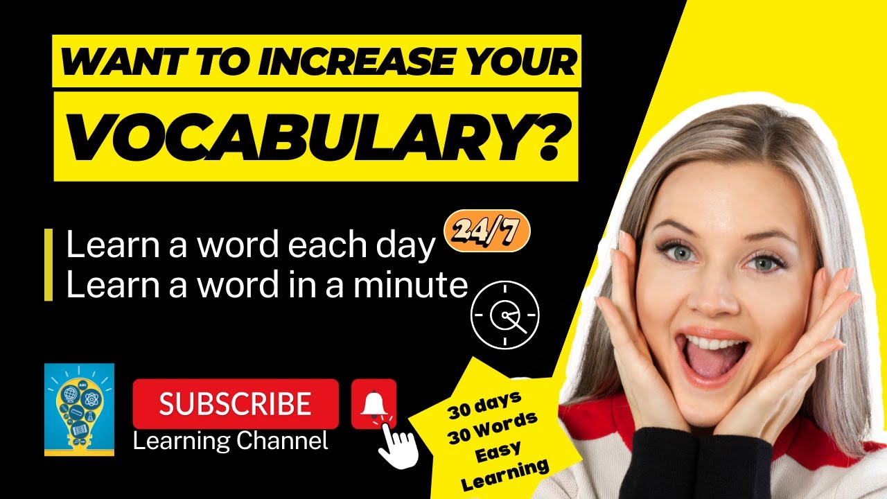 Word 50 - Deleterious causing harm or damage - YouTube