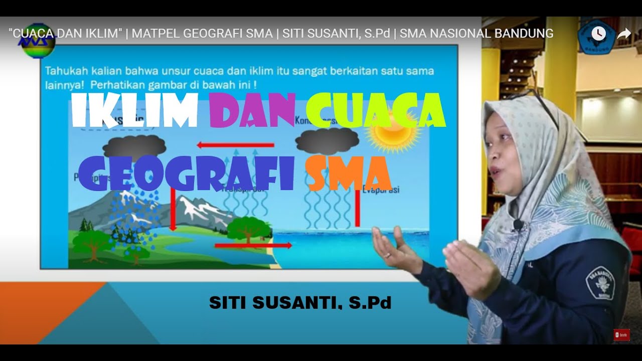 "CUACA DAN IKLIM" | MATPEL GEOGRAFI SMA | SITI SUSANTI, S.Pd | SMA ...