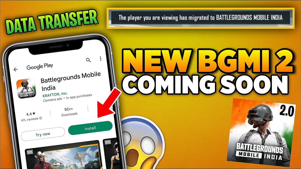 OMG 🔥 NEW BGMI 2 IS HERE | फिर से BGMI DATA TRANSFER होगा 😱 | BGMI ...