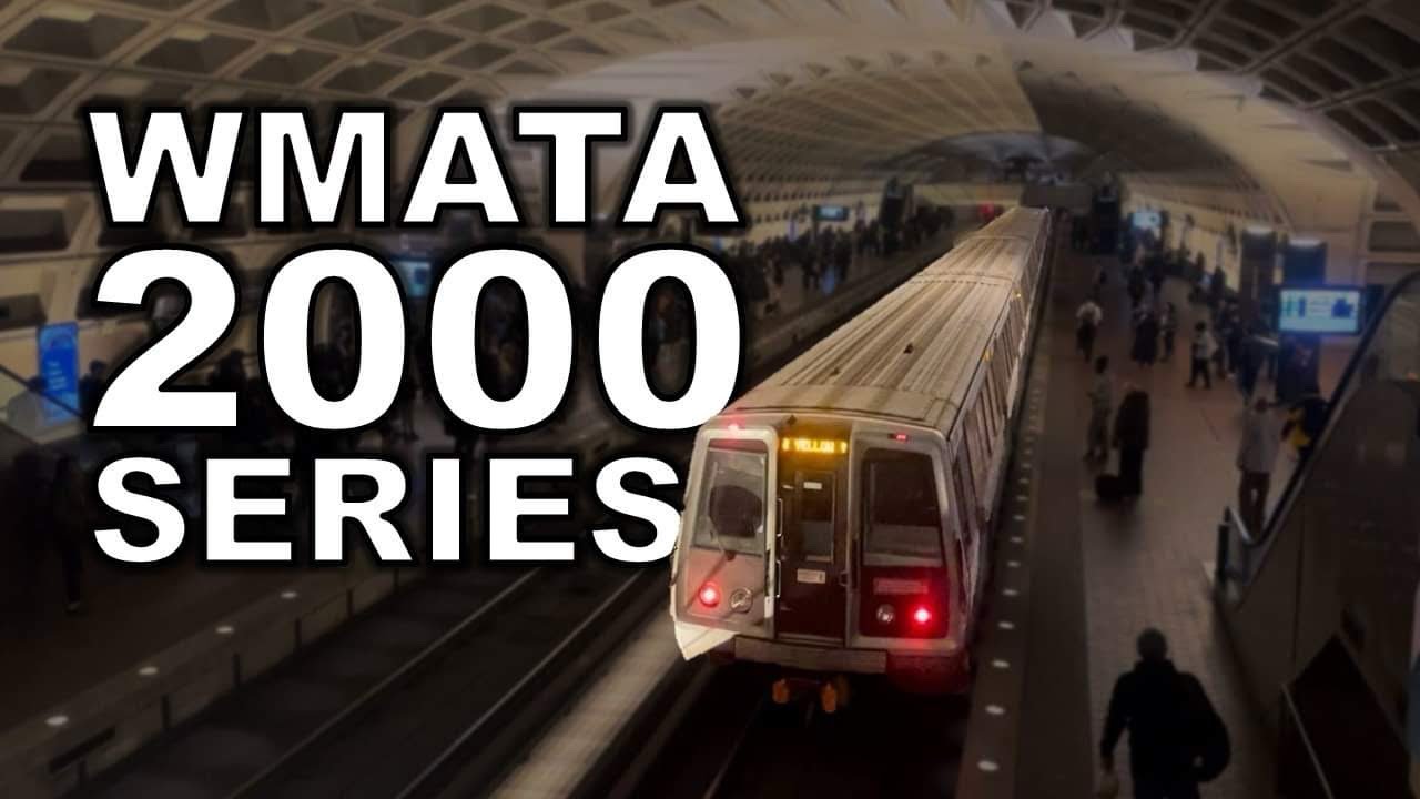 Goodbye WMATA 2000 Series - YouTube
