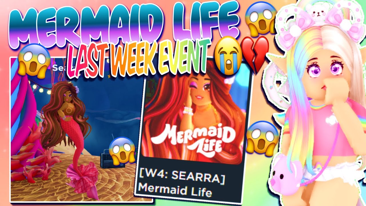 MERMAID LIFE’S LAST EVENT UPDATE 😭💔 ROBLOX Mermaid Life Week 4 Gameplay ...