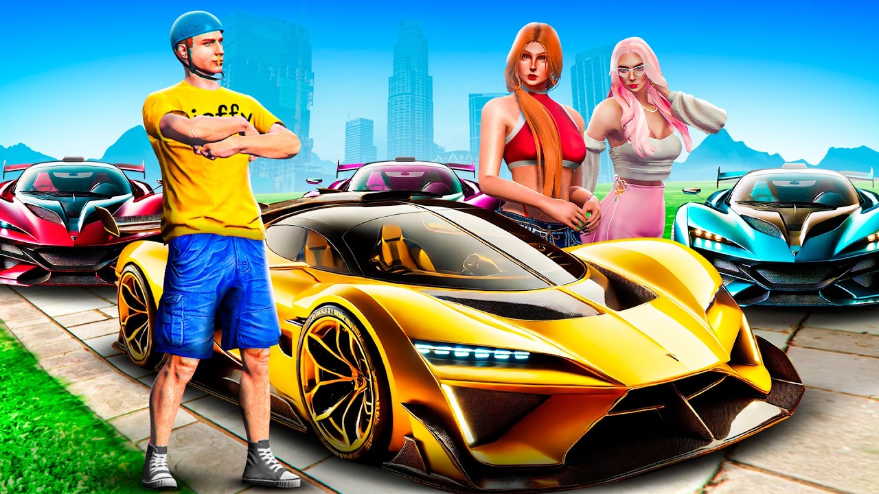 Rizzing Girls With EVERY SUPER CAR In GTA 5! - YouTube